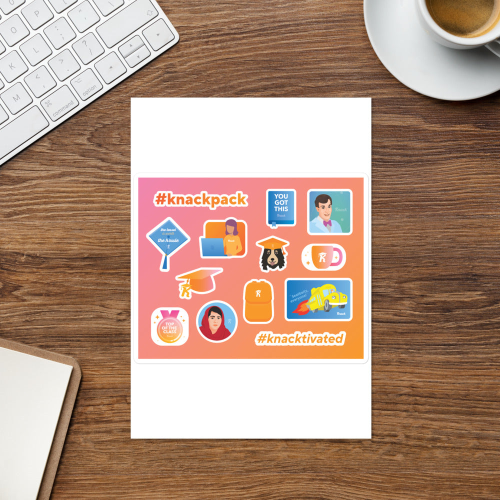 CAP Sticker sheet – Knack Store